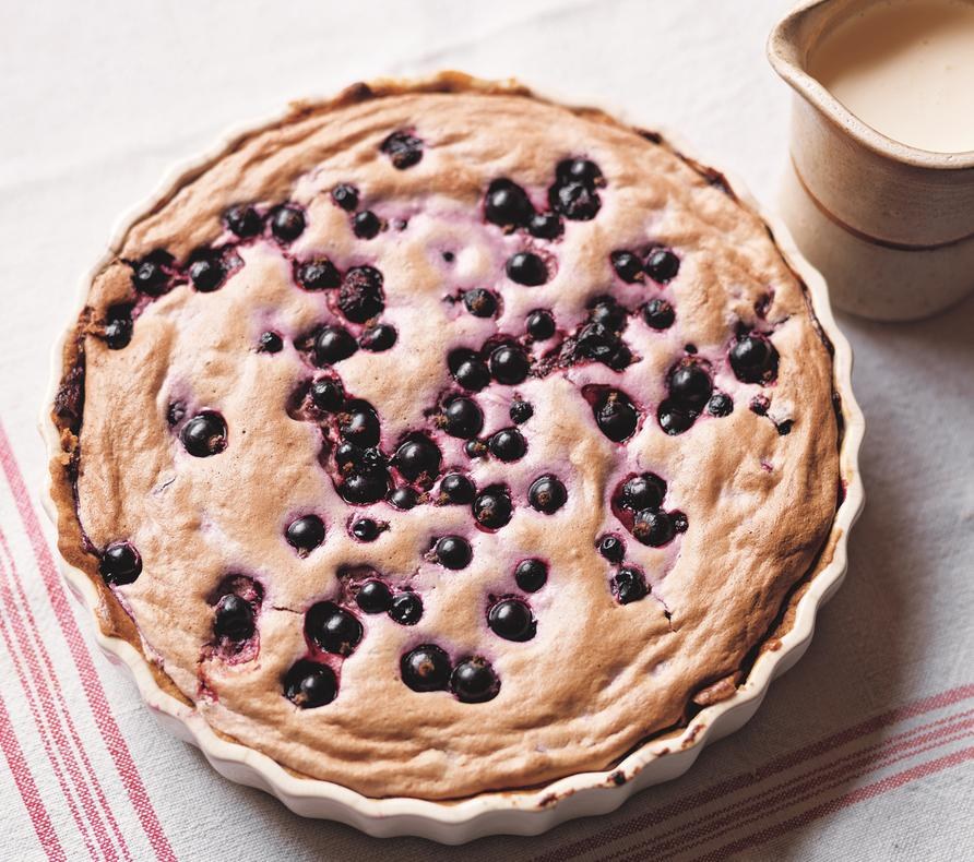 Blackcurrant Flummery Pie Recipe - Honeybuns
